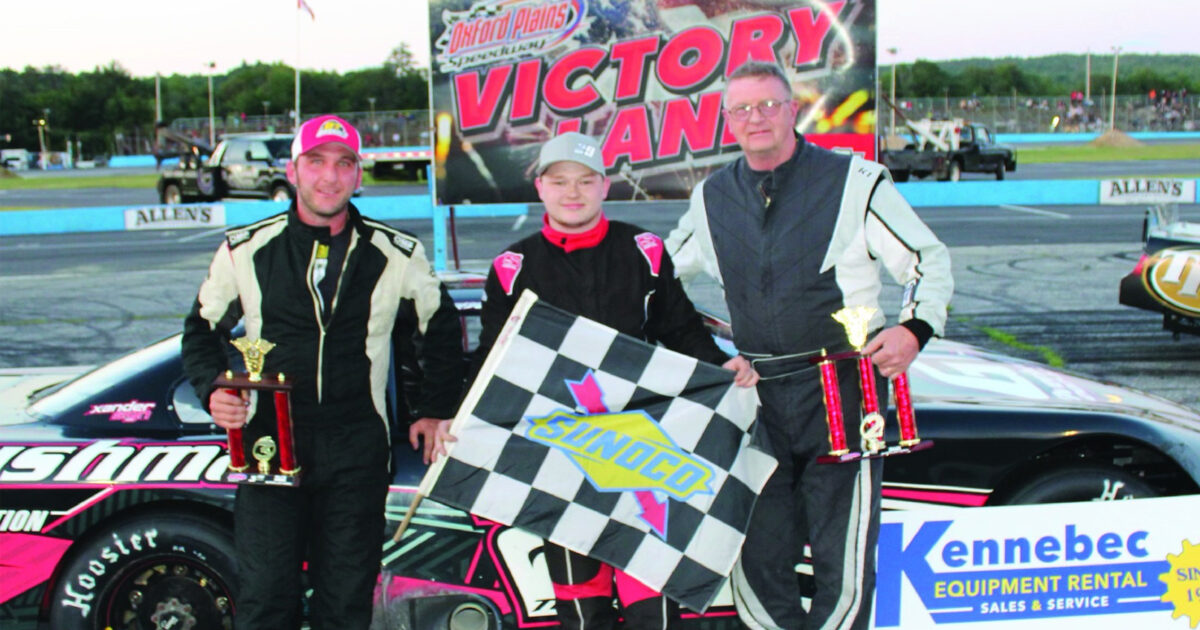 Austin Teras Starts Busy Weekend at Oxford Plains With SLM Win