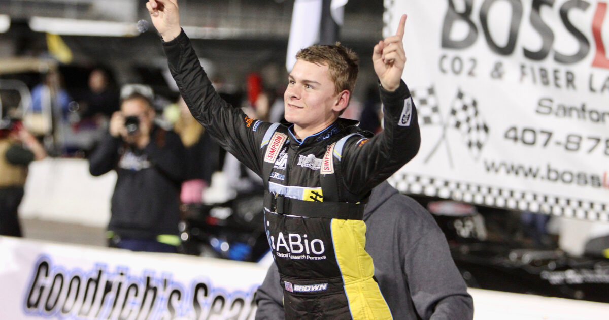 Carson Brown Claims First Career Pro Late Model Triumph