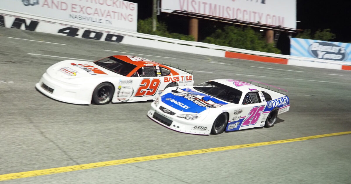 Dawson Sutton Adds Another Nashville Pro Late Model Win with Last-Lap…