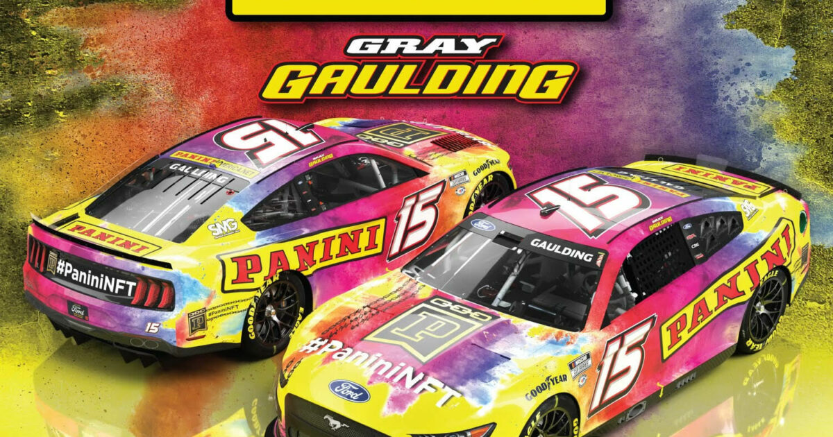 Gray Gaulding, Panini America Reunite with Rick Ware Racing at Gateway
