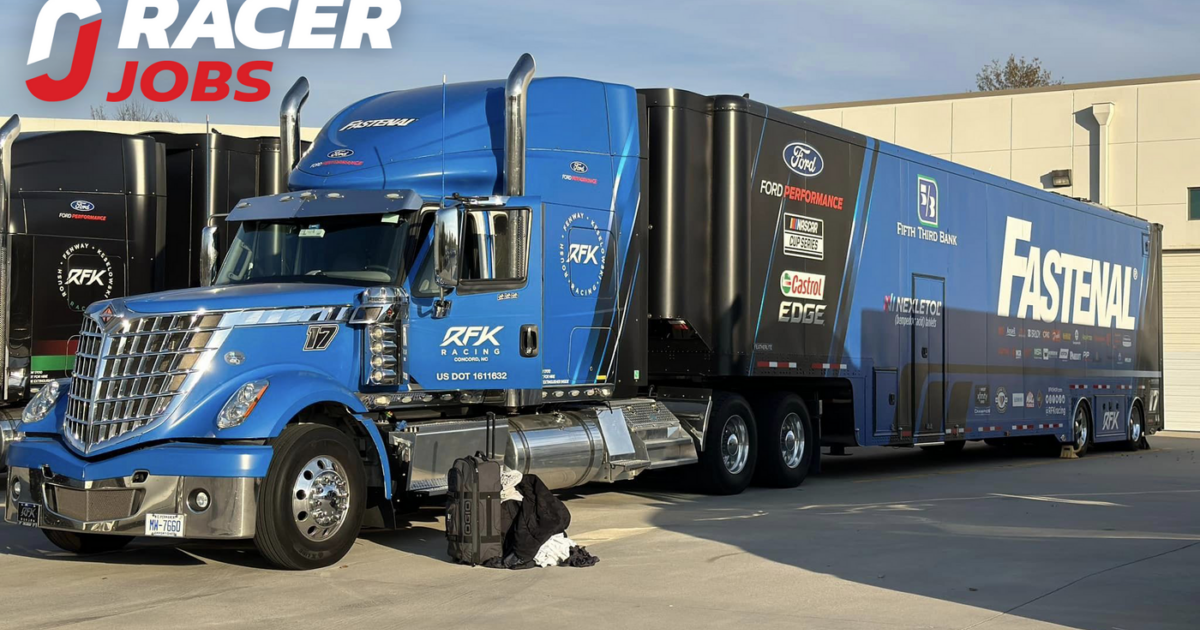 Apply for RFK Racing's Truck Driver Opening at Racer Jobs
