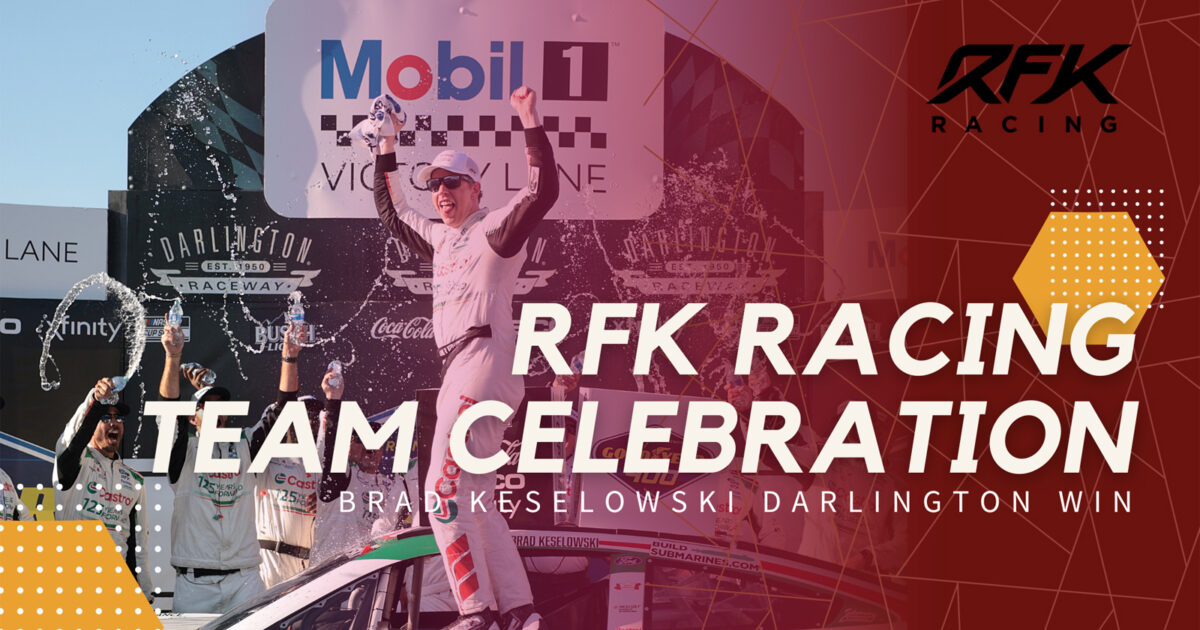 VIDEO: RFK Racing Team Celebration Following Brad Keselowski's…