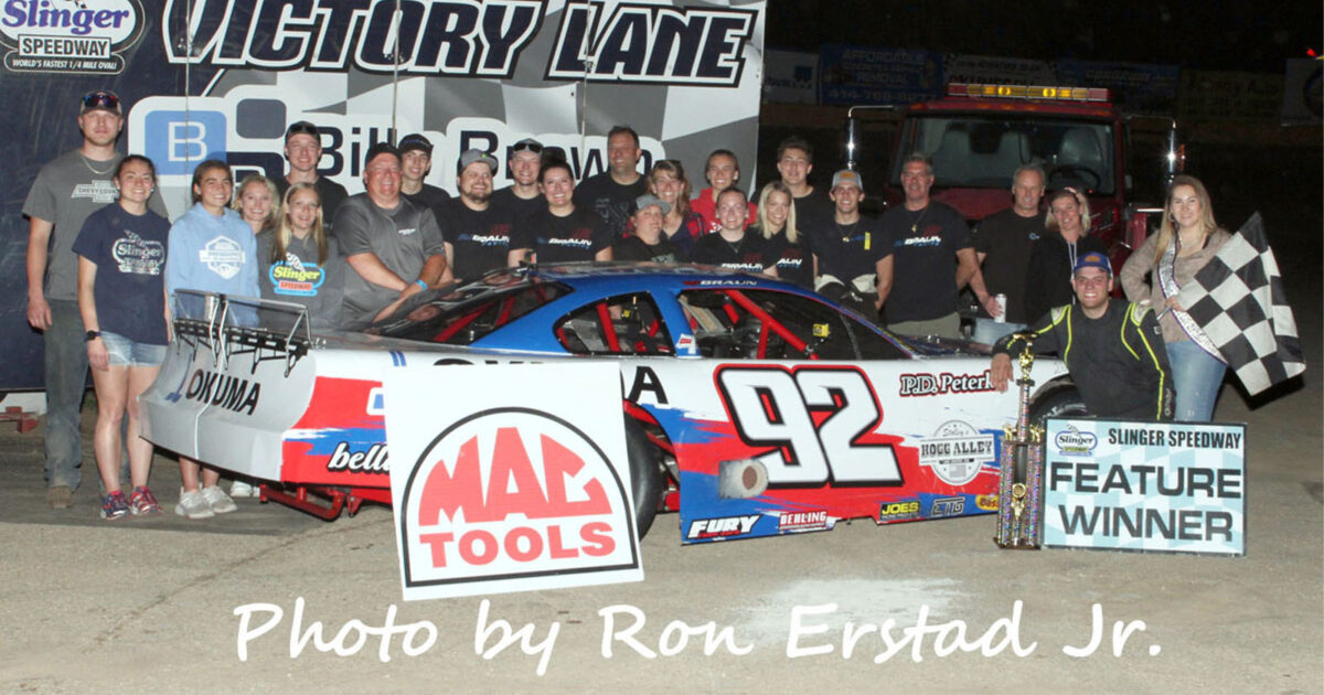 Braun Takes Round Two of Slinger Elite 8 Series