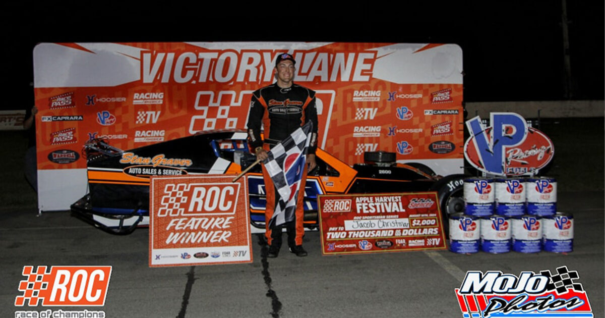 Lewis, Sr. and Christman Top Race of Champions Sportsman Competition…