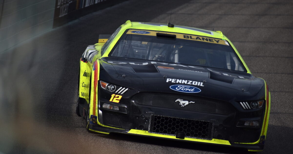 "Proud of the Effort" Ryan Blaney Above Cutline After Runner-Up Finish