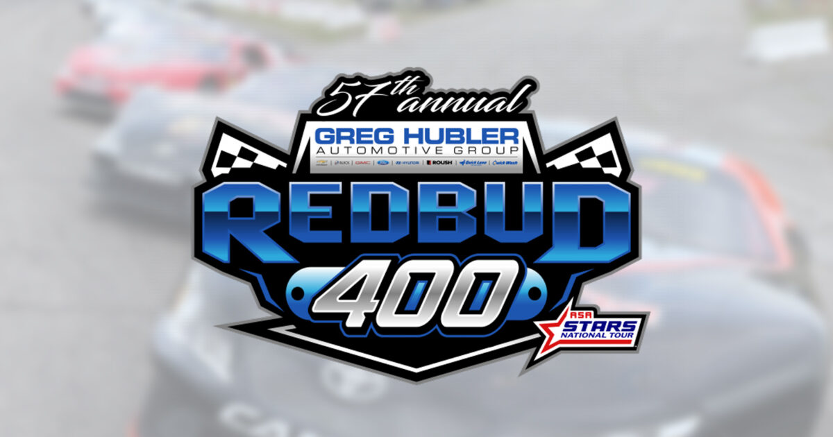 New Logo Unveiled for 57th Annual Redbud 400 at Anderson