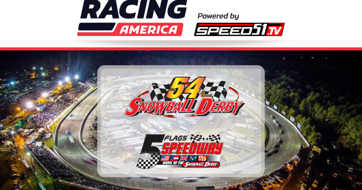 Snowball Derby and 5 Flags Speedway Renew Broadcasting Rights with…