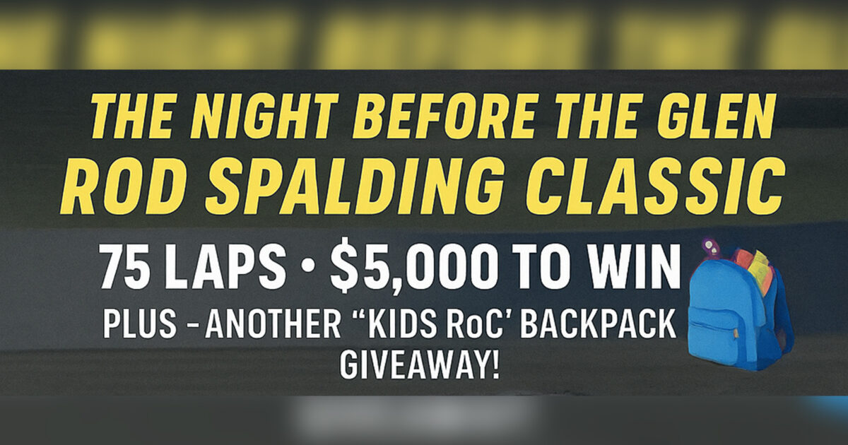 RoC Modified Series Tradition Continues With Night Before The Glen…