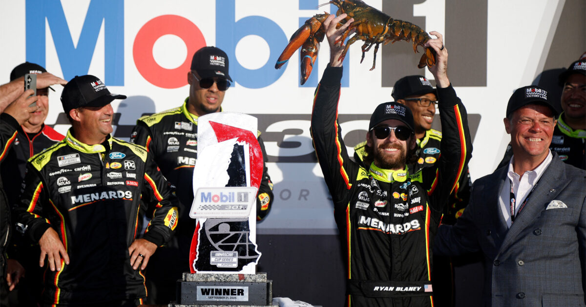 Ryan Blaney Holds Off Josh Berry for New Hampshire Win
