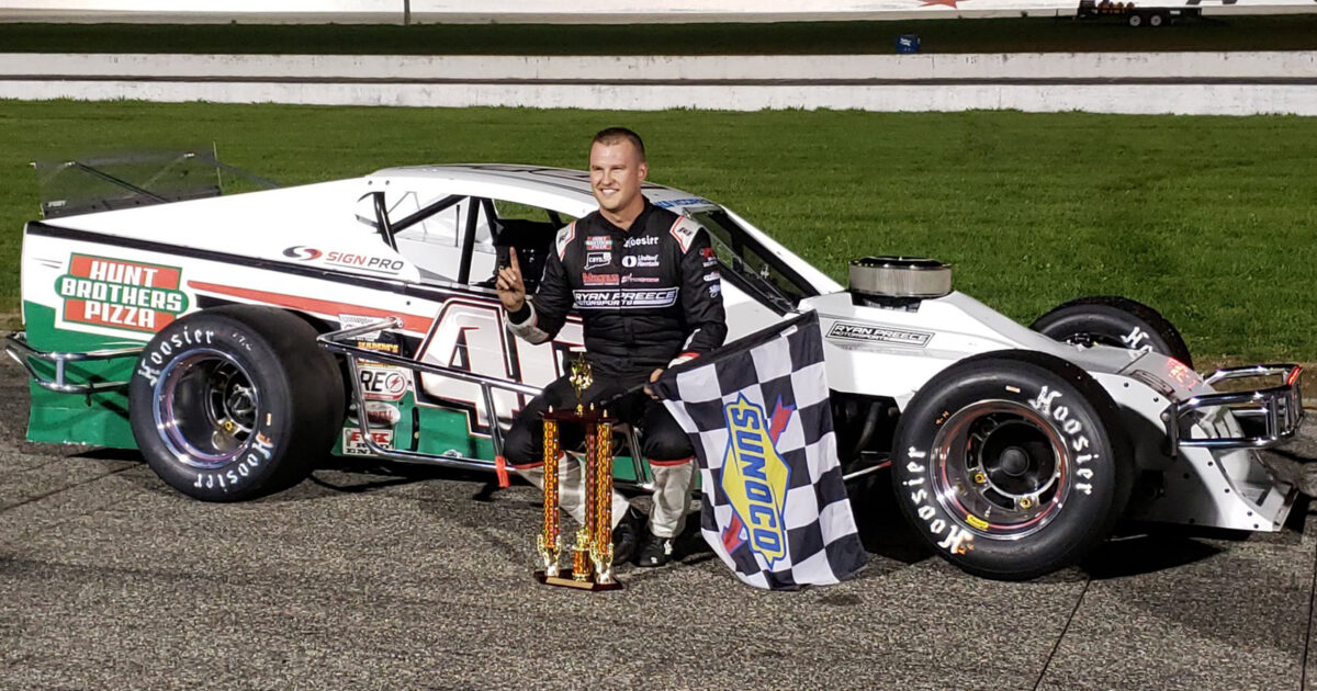 Preece Pulls Away Late To Capture Tripoint Showdown 75 Win