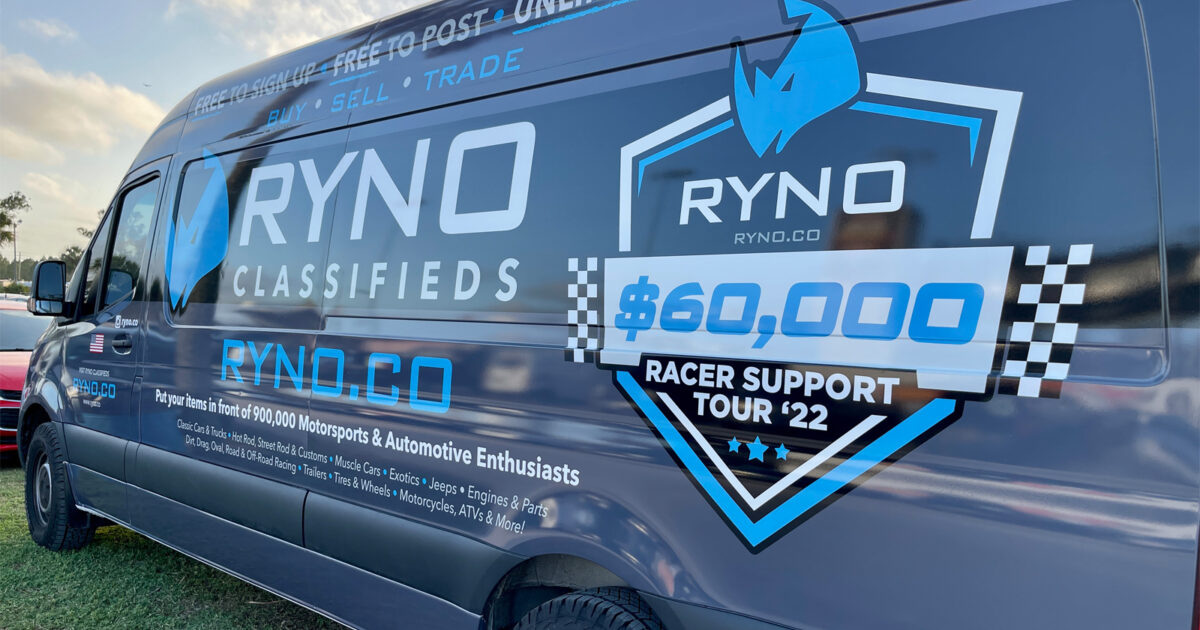Racing America Partnering with RYNO’s Racer Support Tour