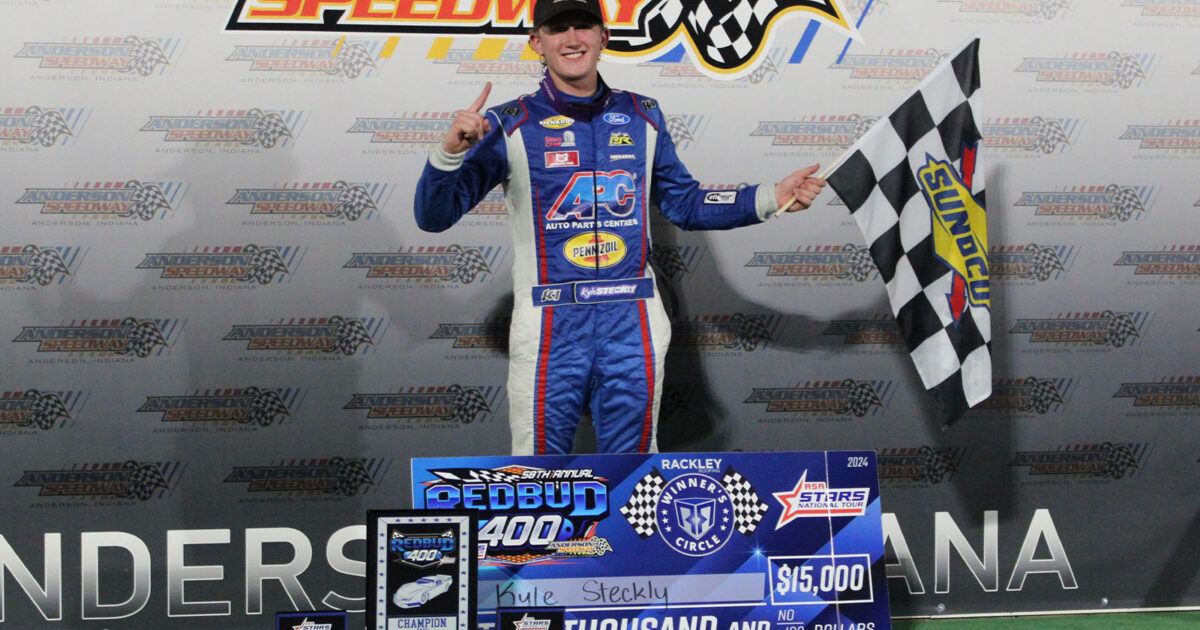 Kyle Steckly Joins List of Redbud 400 Winners With First ASA STARS…