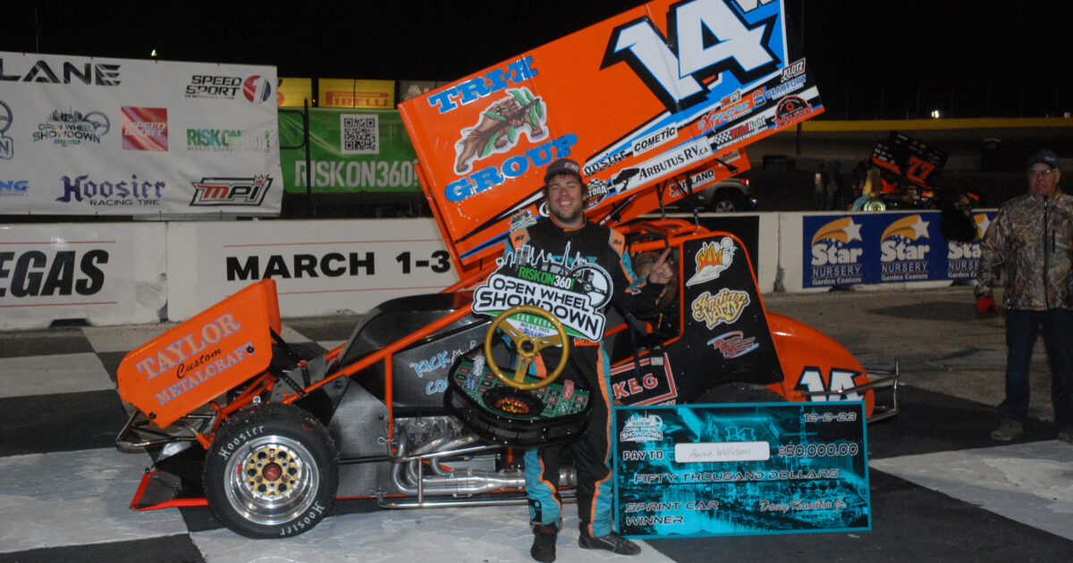 Open Wheel Showdown Winner Aaron Willison Enters Children's Dream…