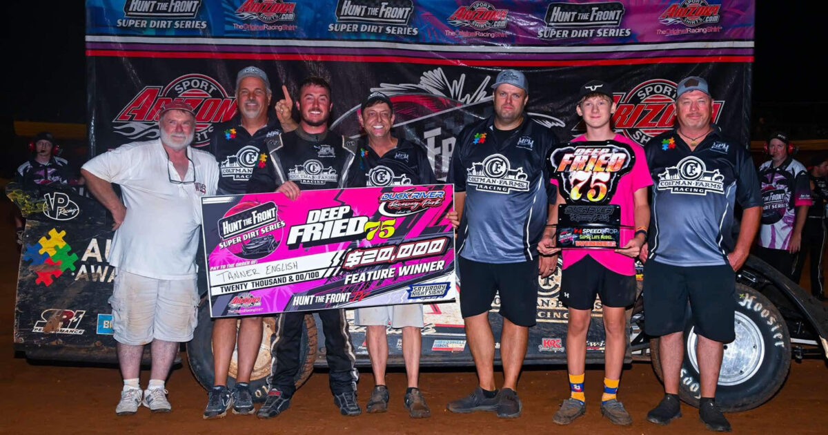 Tanner English Secures First Hunt the Front Super Dirt Series Win of ...
