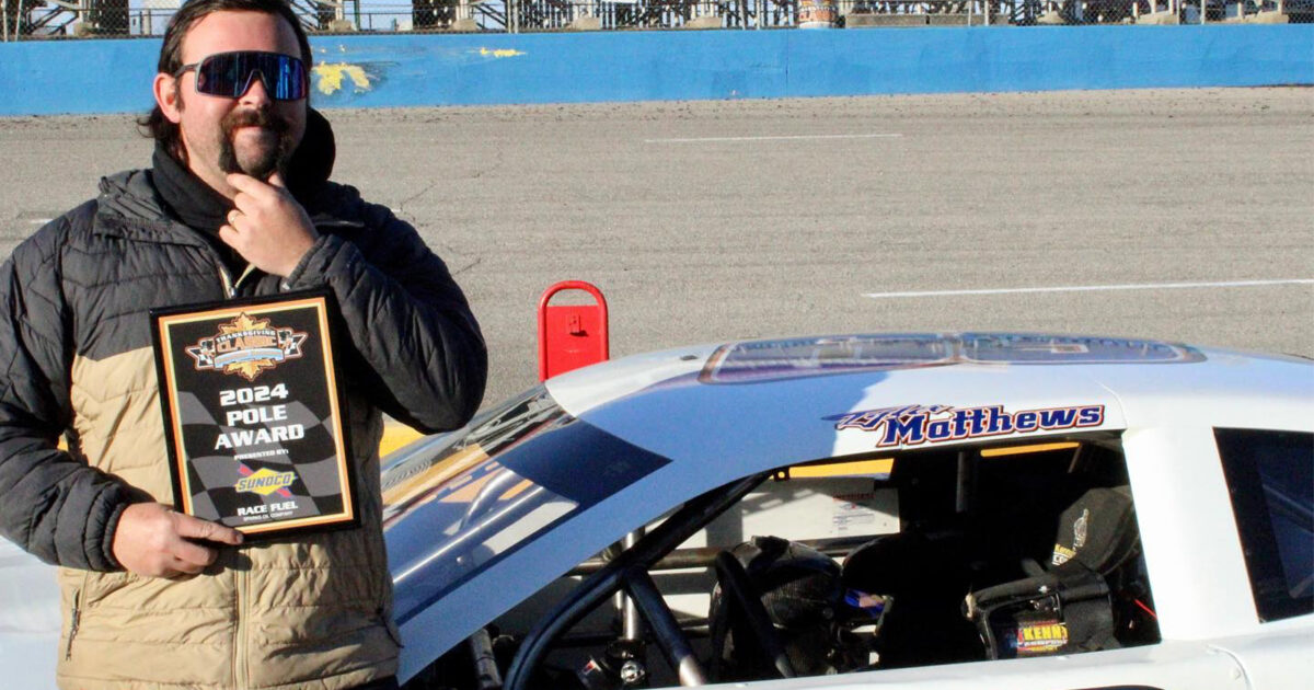 Tyler Matthews Wins Pole Position for Thanksgiving Classic at…
