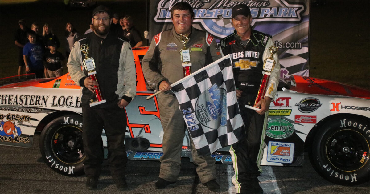 Kasey Beattie Takes a Late Model Trifecta at White Mountain