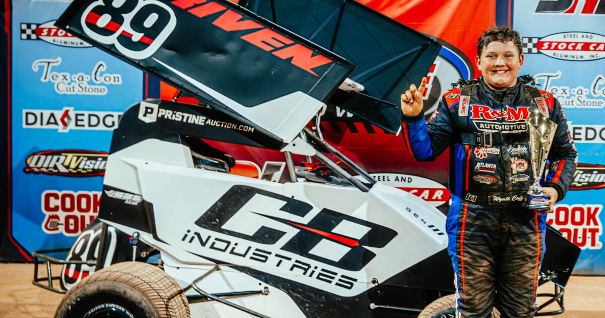 Wyatt Coffey Scores Breakthrough Victory at Millbridge Speedway