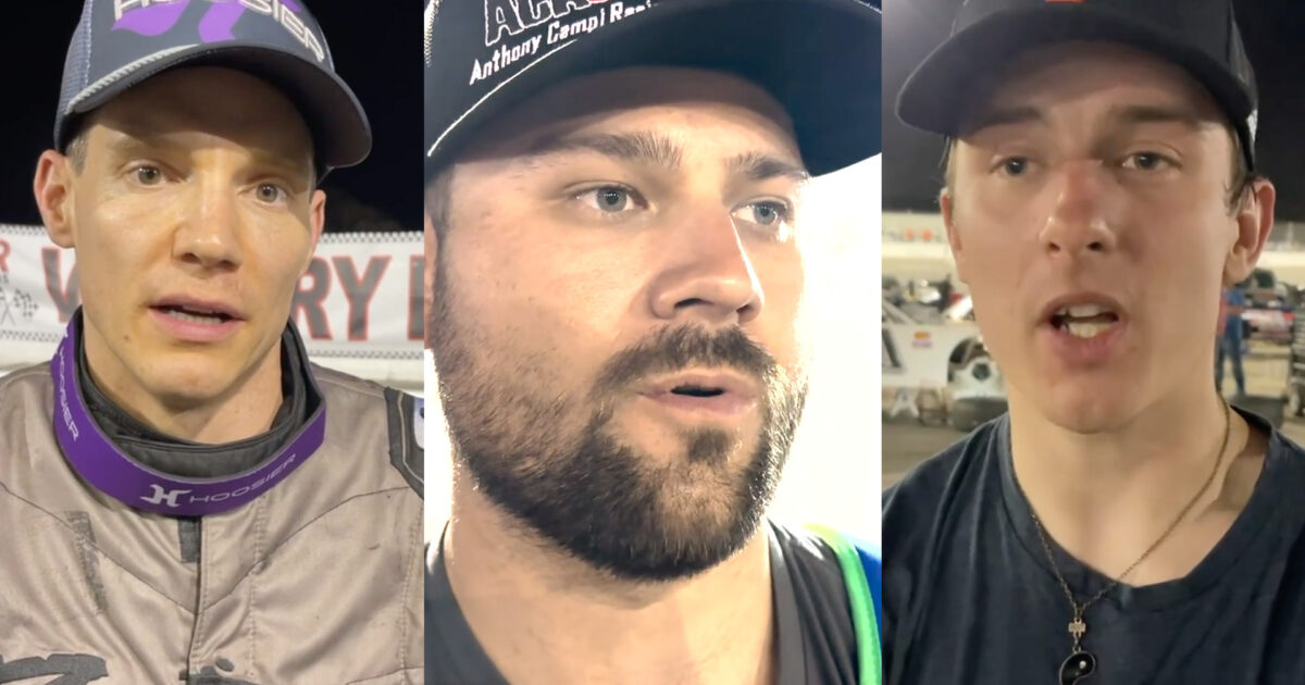 (VIDEO) Hirschman, Luza, Roderick And More - Night 6 Post Race…