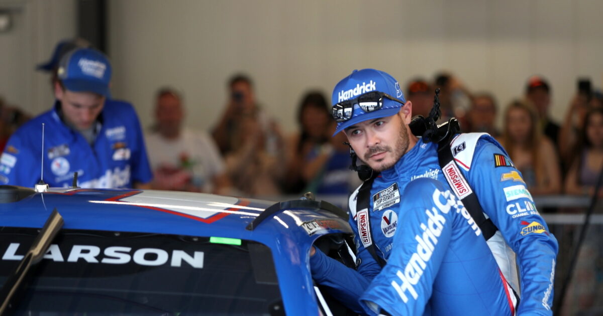 Kyle Larson Rockets to Pole for Sunday's NASCAR Cup Race at Phoenix;…