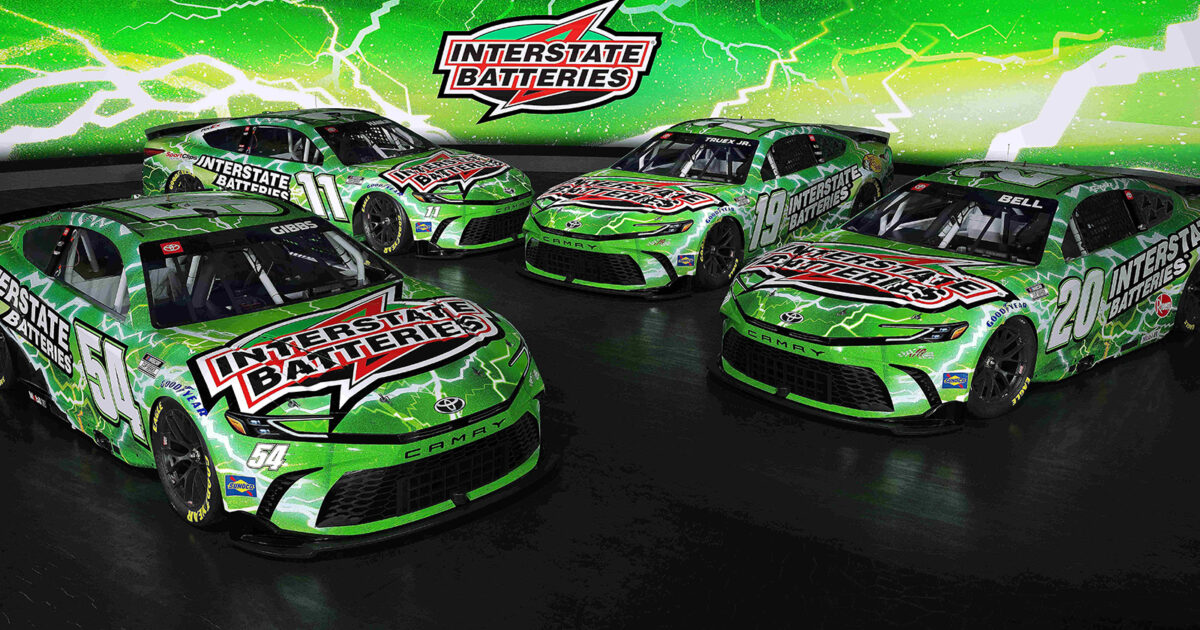 Interstate Batteries Continues 33-Year Partnership with Joe Gibbs…